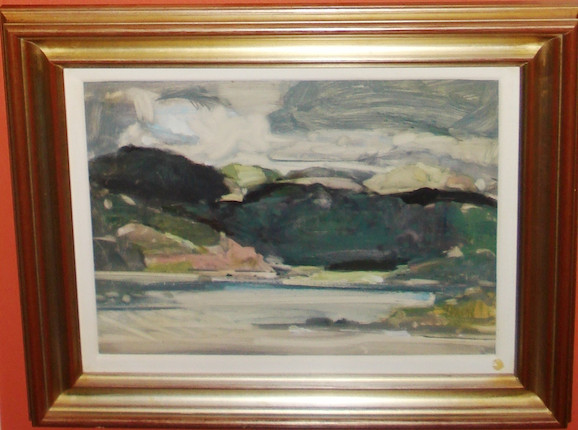Bonhams : Gordon Bryce RSA RSW (British, born 1943) Loch Moidart