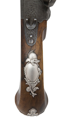 Bonhams : A Fine And Rare Pair Of 22-Bore Flintlock Box-Lock Pistols ...