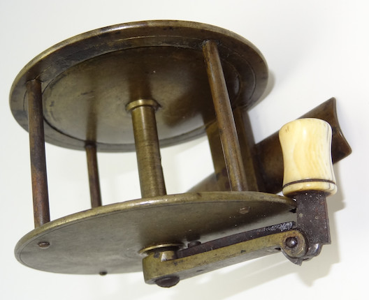 Bonhams : A 19th century brass winch