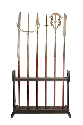 Bonhams : A Stand Of Chinese Polearms