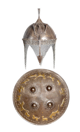Bonhams : Indian Kulah Khud and Dhal