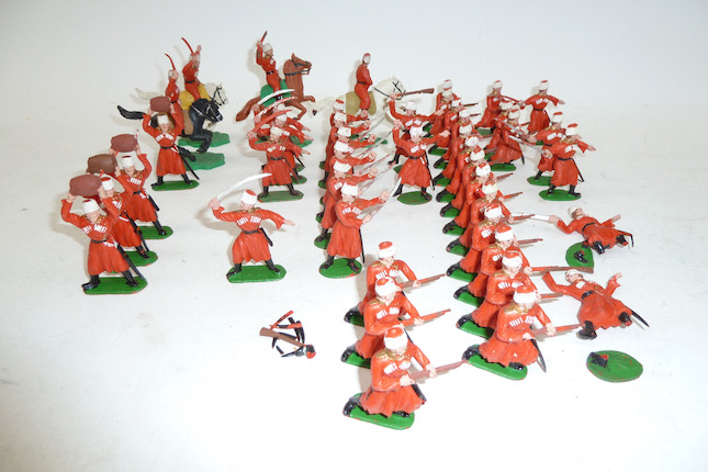 Bonhams : RARE Timpo early plastic figures 188