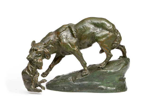 Bonhams : Thomas François Cartier, French (1879 -1943) A bronze model ...