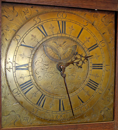 Bonhams : John Sanderson an 18th Century longcase clock, the 11 brass ...