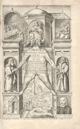 Bonhams : HIGHMORE (NATHANIEL) Corporis humani disquisitio anatomica in ...