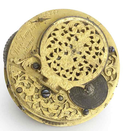 Bonhams : Thomas Tompion. A rare full plate verge movementNo.2351 ...