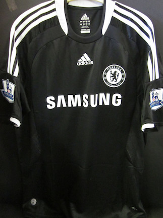 Bonhams : A Michael Ballack Chelsea hand signed shirt