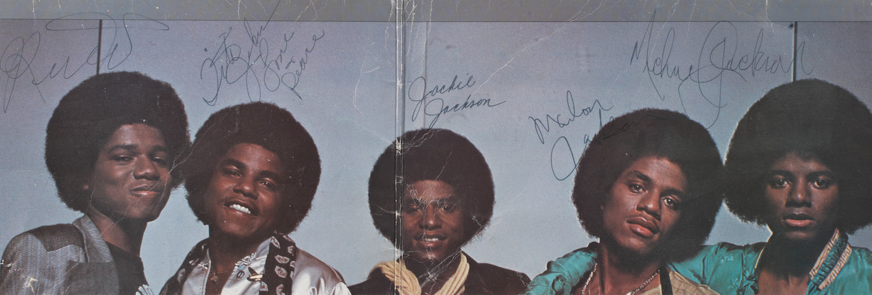Bonhams : Autographs of the Jackson 5, 1970s,
