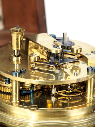 Bonhams : A fine and rare mid 19th century mahogany two day marine ...