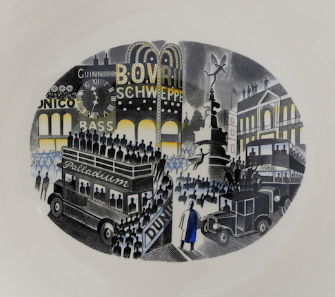 Bonhams : A Wedgwood limited edition Eric Ravilious 'Boat Race' Bowl