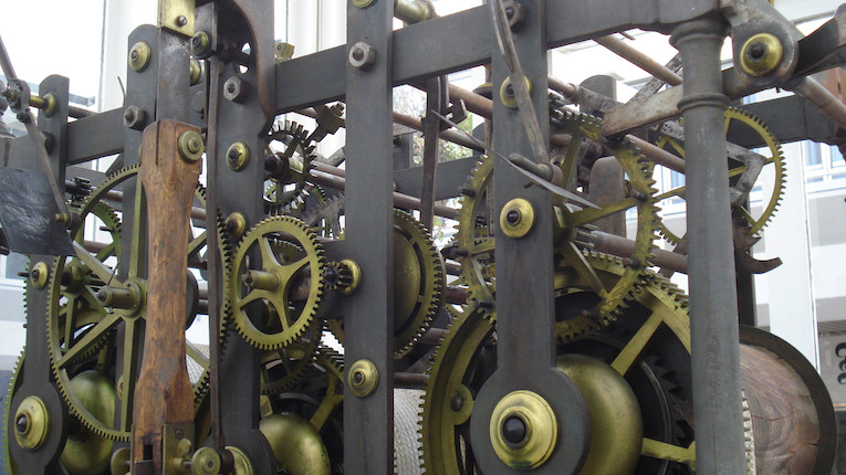 Bonhams : An extremely fine mid 19th century quarter striking turret ...