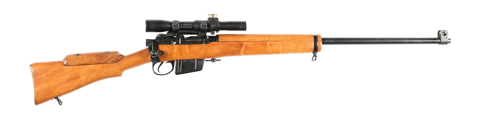 Bonhams : A composite 7.62mm 'L42A1' sniper rifle, no. AF0965 In its ...