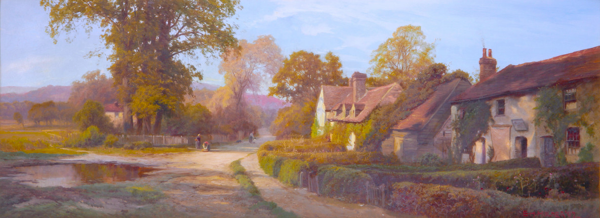 Bonhams : Edward Henry Holder (British, 1847-1922) Sunny afternoon in ...