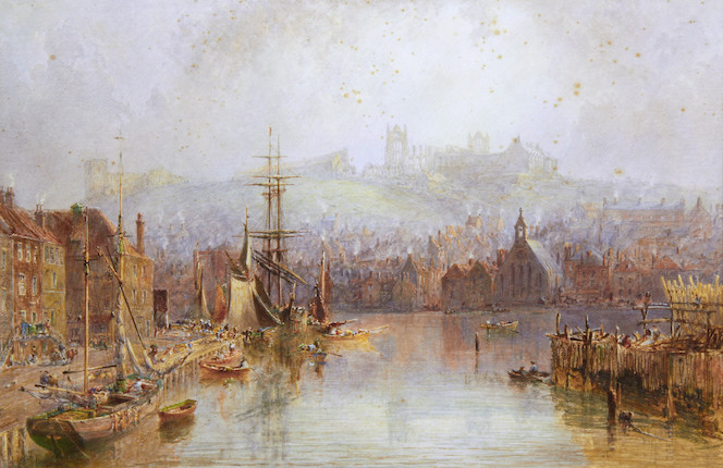 Bonhams : George Weatherill (British, 1810-1890) View of Whitby