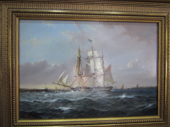 Bonhams : Robert Moore (British, born 1945) The Falcon, Lord Yarborough ...