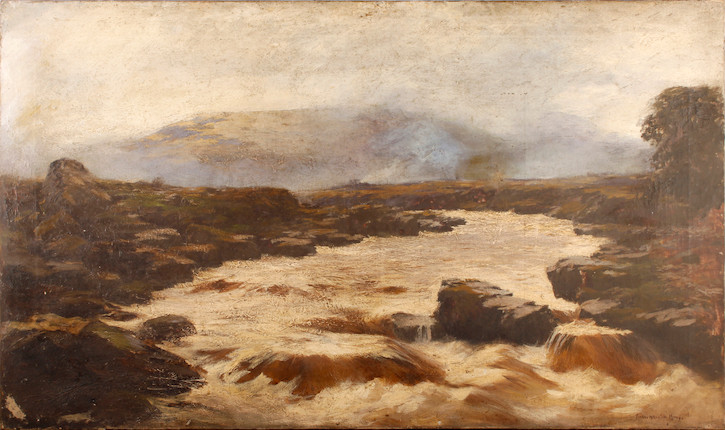 Bonhams : Baragwanath King (British, born 1864) Landscapes