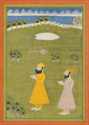Bonhams : Four paintings, originally from a Janamsakhi manuscript ...