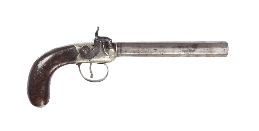 Bonhams : A Percussion Box Lock Side Hammer Pistol
