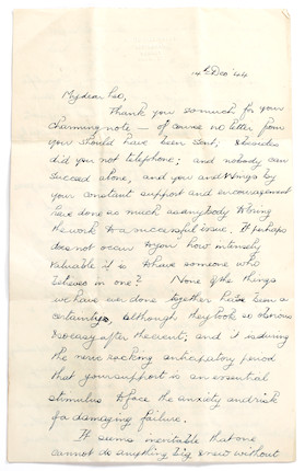 Bonhams : Three Handwritten Letters from Barnes Wallis to Leo d ...