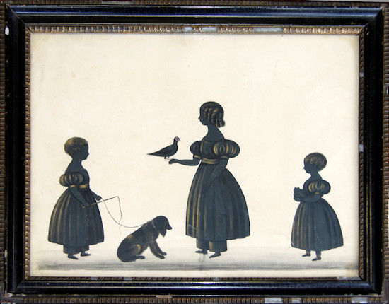 Bonhams : Augustin Amant Constant Fidèle Edouart (French, 1789-1861) A ...