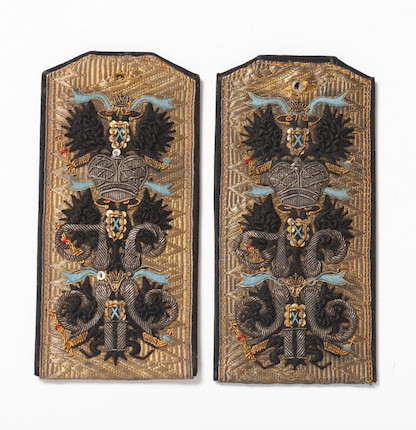 Bonhams : Imperial Russian Military Epaulettes