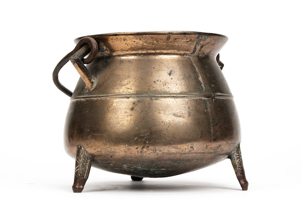 Bonhams : A bronze cauldron, English Possibly 16th/17th Century