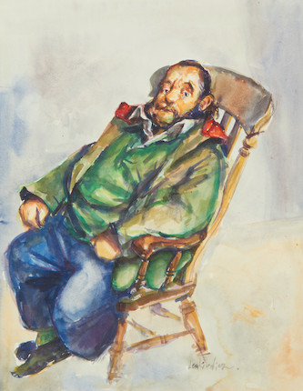 Bonhams : Robert O. Lenkiewicz (British, 1941-2002) Portrait of a ...