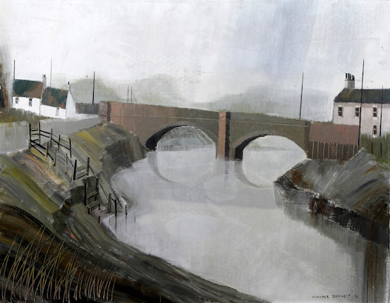 Bonhams : Terence Bennett (British, born 1935) 'The River Don from ...