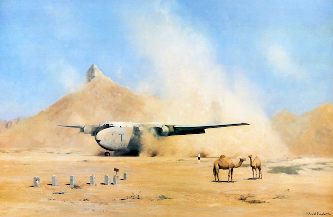Bonhams : David Shepherd, O.B.E. (British, born 1931) '653 Squadron ...