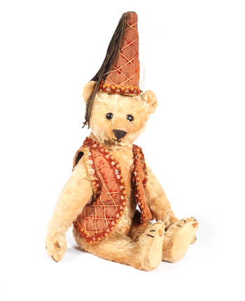 Bonhams : Rare Steiff PB Rod Teddy bear, 1904-05