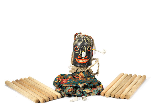 Bonhams Boxed Aunt Sally Fairground Game