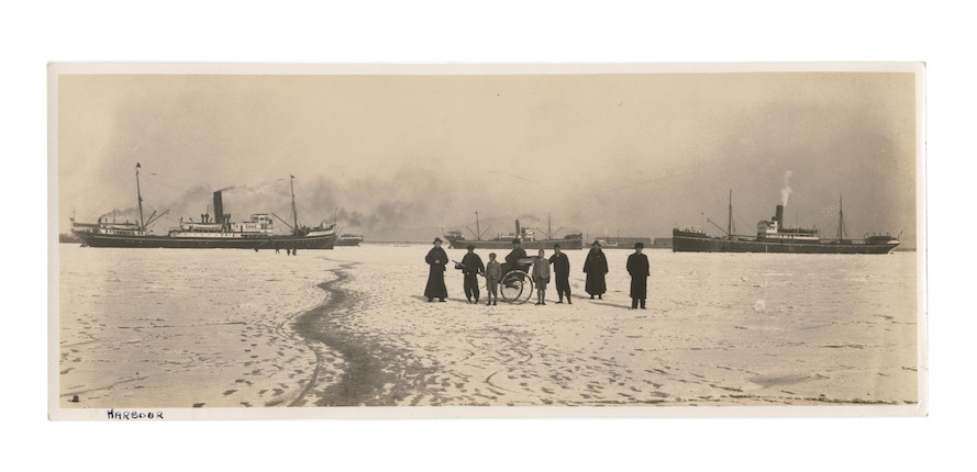 Bonhams : CHINA - CHEFOO A group of seven panoramic views of Chefoo and ...