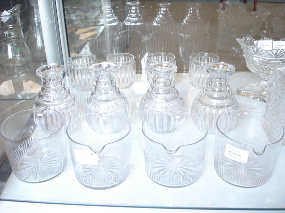 Bonhams A Quantity Of Glassware 19th Century And Later