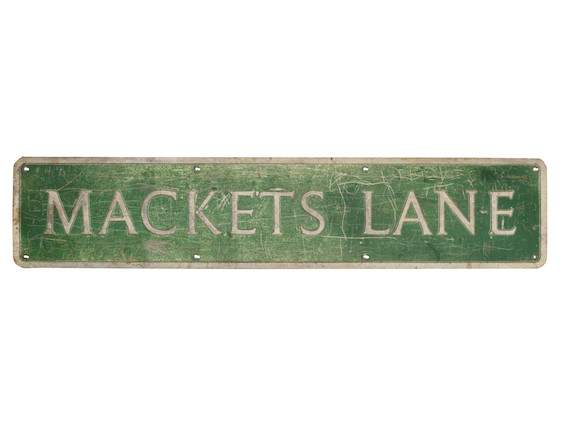 Bonhams : George Harrison An original 'Mackets Lane', Liverpool, street ...