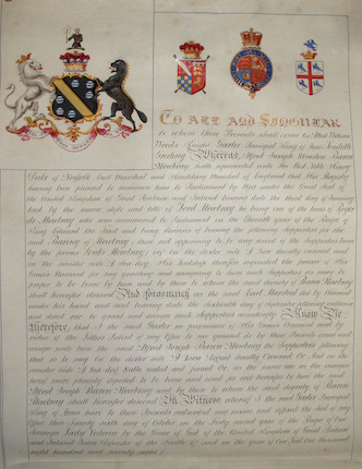 Bonhams : ALFRED JOSEPH LORD STOURTON (BARON SEGRAVE) A Victorian Royal ...