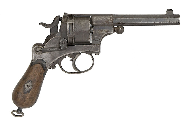 Bonhams : A Dutch Officer's 9.4MM Six-Shot Single-Action Centre-Fire ...
