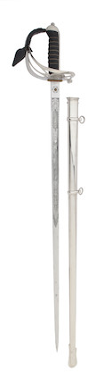Bonhams : A Regimental Rifle Officer's Sword of the Cameronians ...