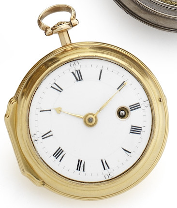 Bonhams : George Graham. A fine early 18th century 22ct gold key wind ...