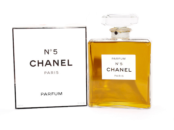 Bonhams : A large shop display size bottle of Chanel No 5 perfume ...