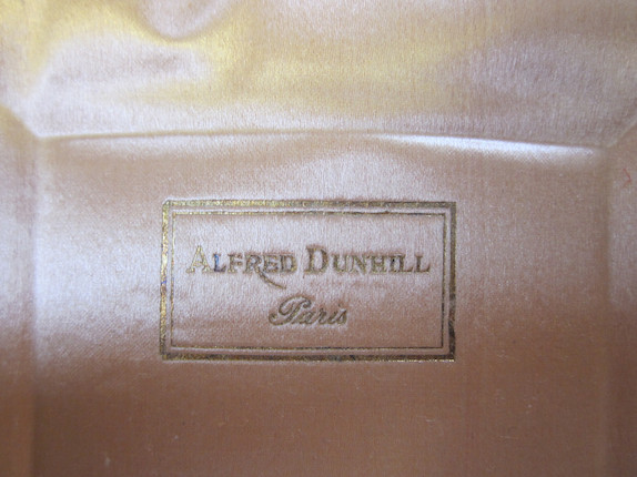 Bonhams : DUNHILL-NAMIKI A rare cased silver and lacquered cigarette ...