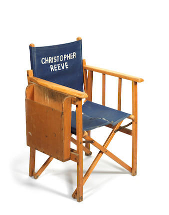 Bonhams : Superman Christopher Reeve's directors chair, 1978,