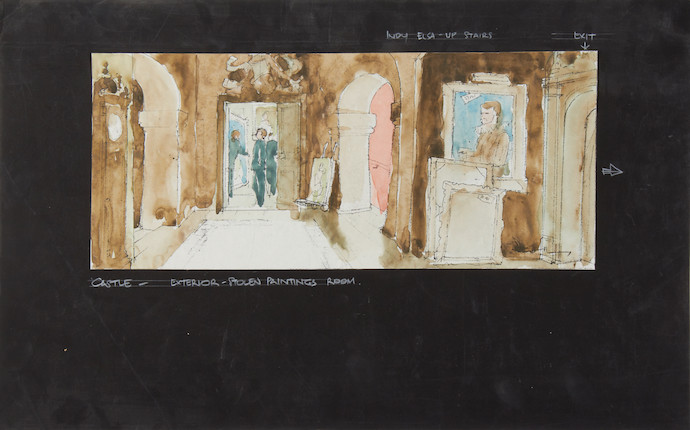 Bonhams : Indiana Jones and the Last Crusade Three pre-production ...