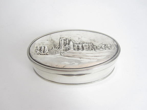 Bonhams : A Scottish provincial silver castle top box by William Robb ...