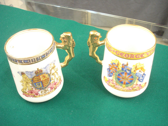 Bonhams : A collection of Royal commemorative china