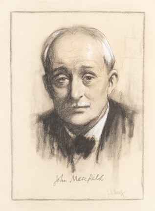 Bonhams : MASEFIELD, JOHN (1878-1967) PORTRAIT BY THE AMERICAN ARTIST ...