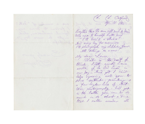 Bonhams : DODGSON, CHARLES LUTWIDGE (1832-1898, 'Lewis Carroll ...