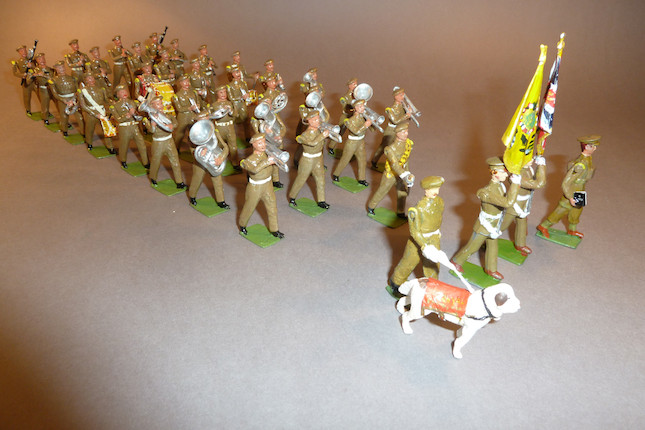 Bonhams : New Toy Soldier British Army Bands in Khaki 67