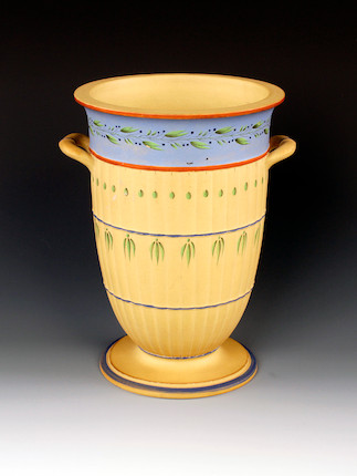 Bonhams : A Wedgwood caneware bough pot, circa 1785-95