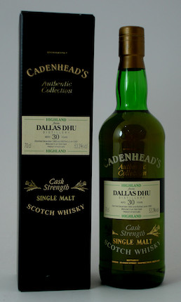 Bonhams : Dallas Dhu-30 year old-1962