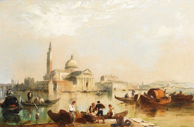Bonhams : Edward Pritchett (British, 1828-1864) The Riva degli ...